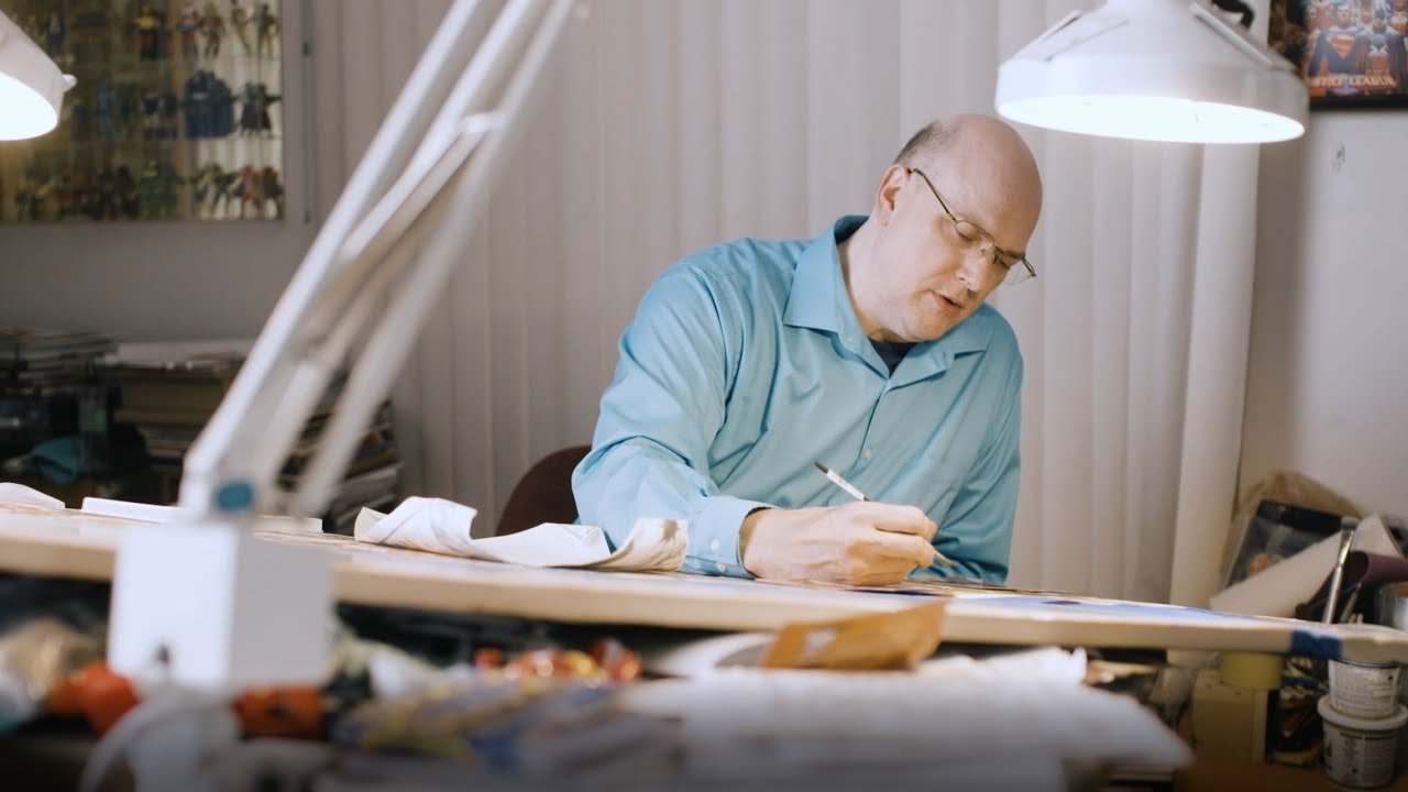 What Is Alex Ross's Process? From Pencils to Finished Lineups - YouTube