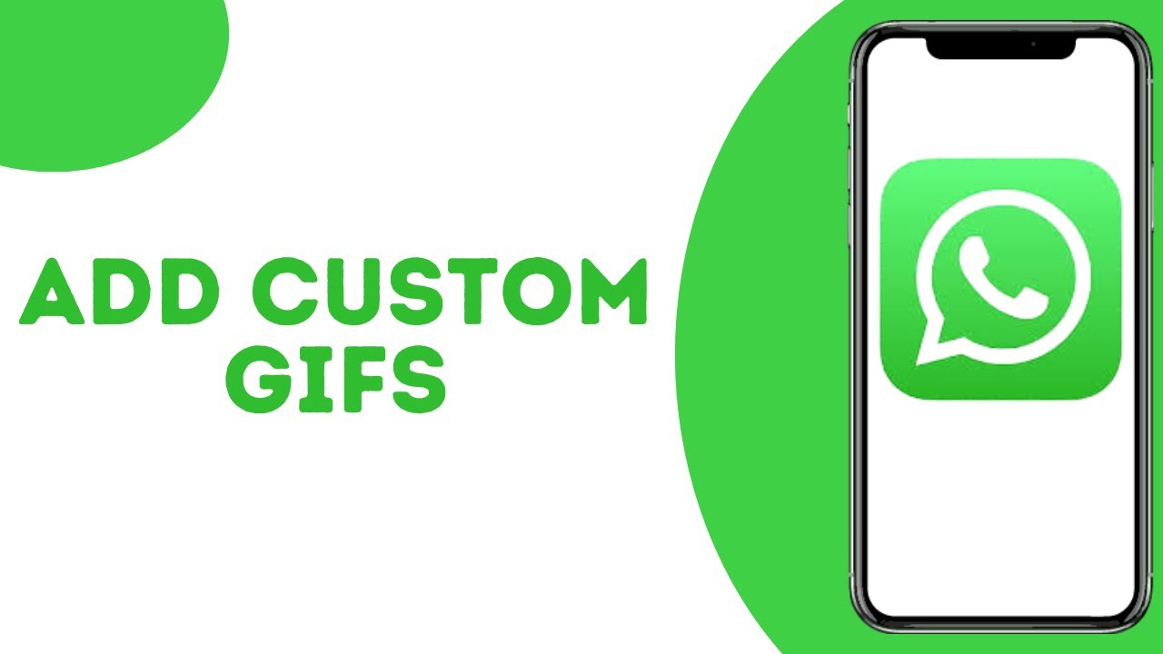 How to add your own GIF stickers on WhatsApp ? - YouTube