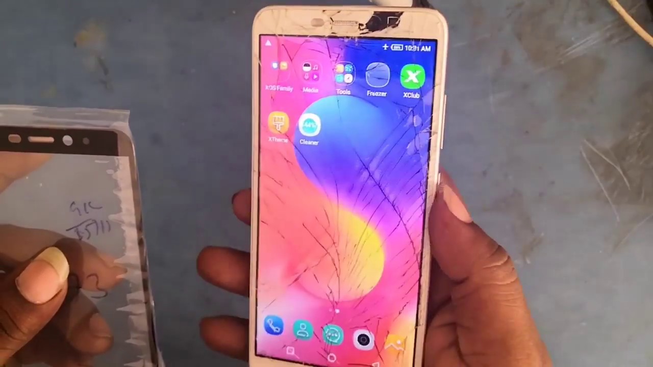 Infinix x573 Glass only change - YouTube