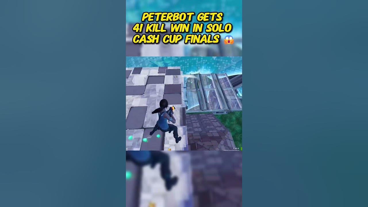 Peterbot breaks solo cash cup world record with 41 kills... - YouTube