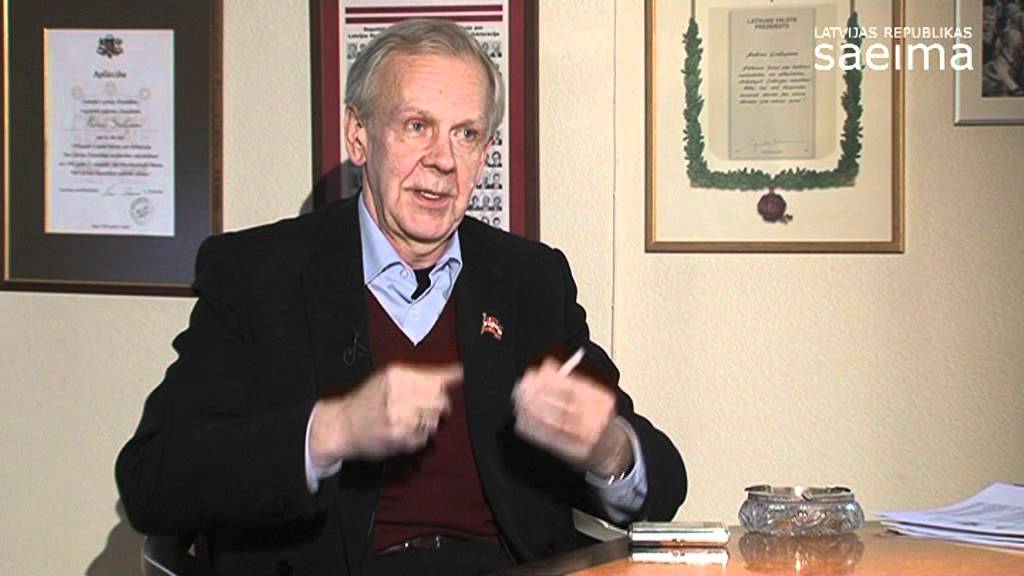 Andris Grūtups par Latvijas atdzimšanu - YouTube
