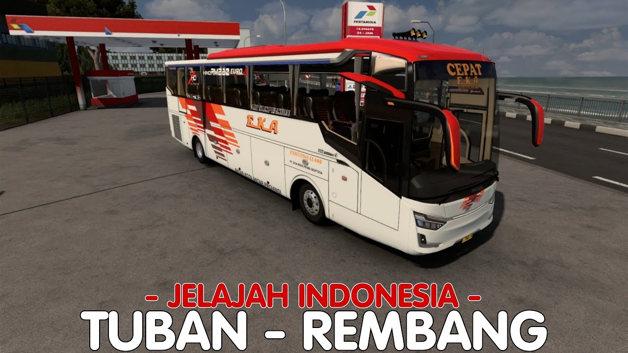 Bis EKA Laksana Legacy SR3 Ultimate ‼️ Bus Trip Tuban - Rembang | Ets 2 ...