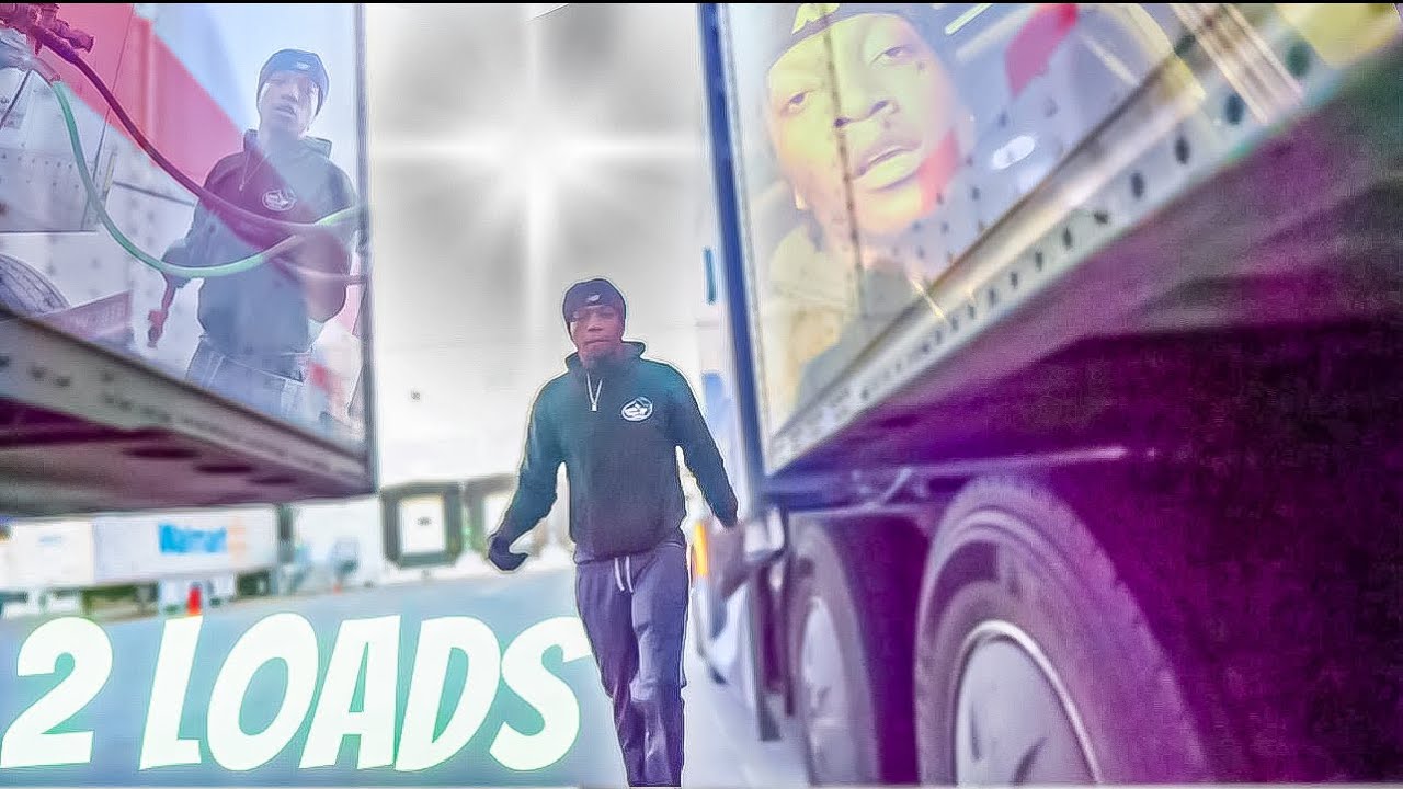Delivered 2 Loads Same Day | Walmart Load | Shut Down 1AM - YouTube
