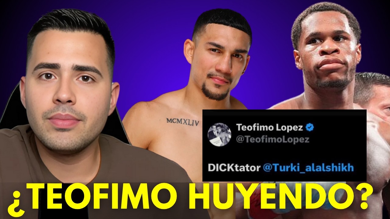 TEOFIMO INSULTA A TURKI Y ¿LE HUYE A HANEY? - YouTube