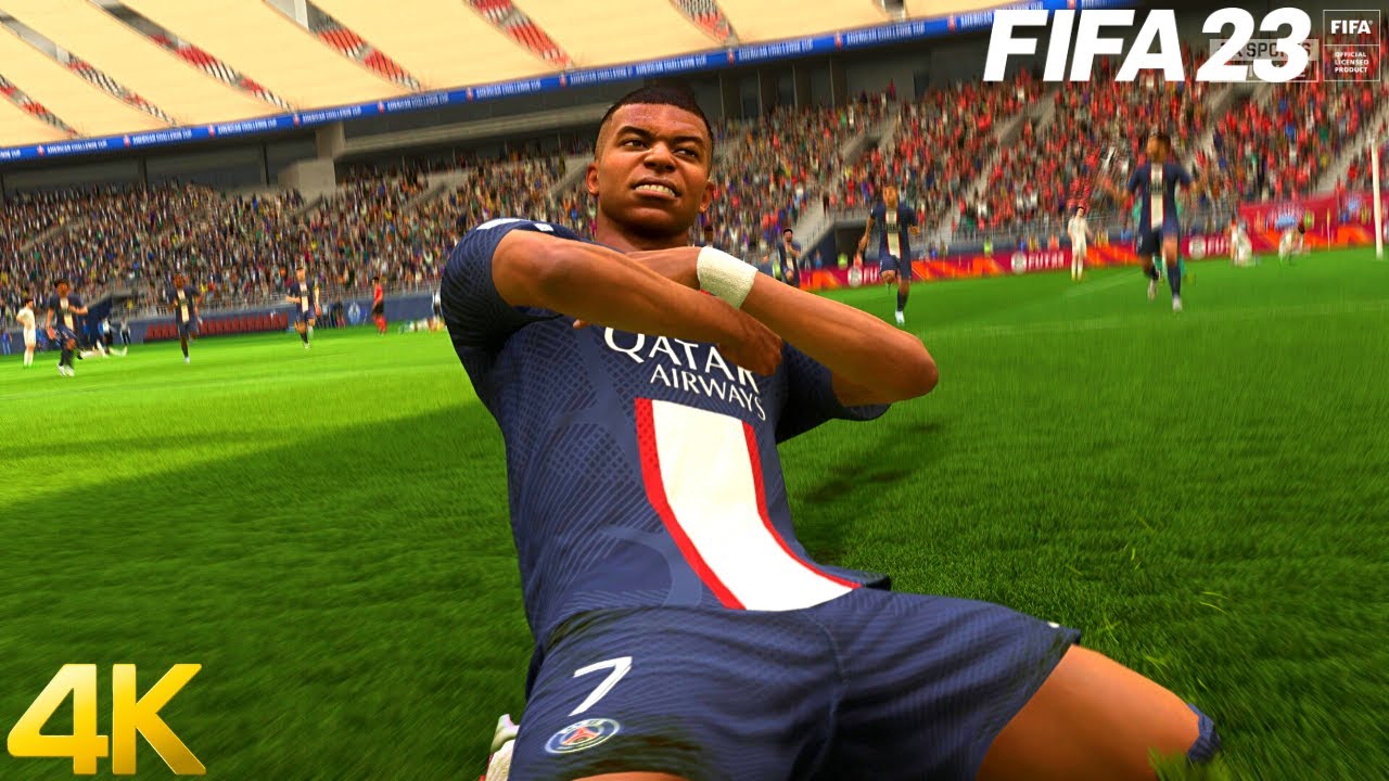 FIFA 23 - Modo Jogador [Mbappé] | PSG vs Montpellier | League 1 | PS5 ...