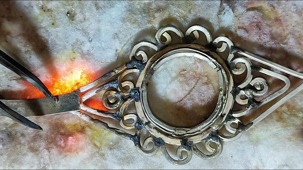 How To Make Silver Jewellery | Silver Ring Making Process - YouTube