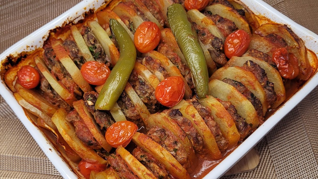 Recette Turque Kofte et Pomme de terre - YouTube