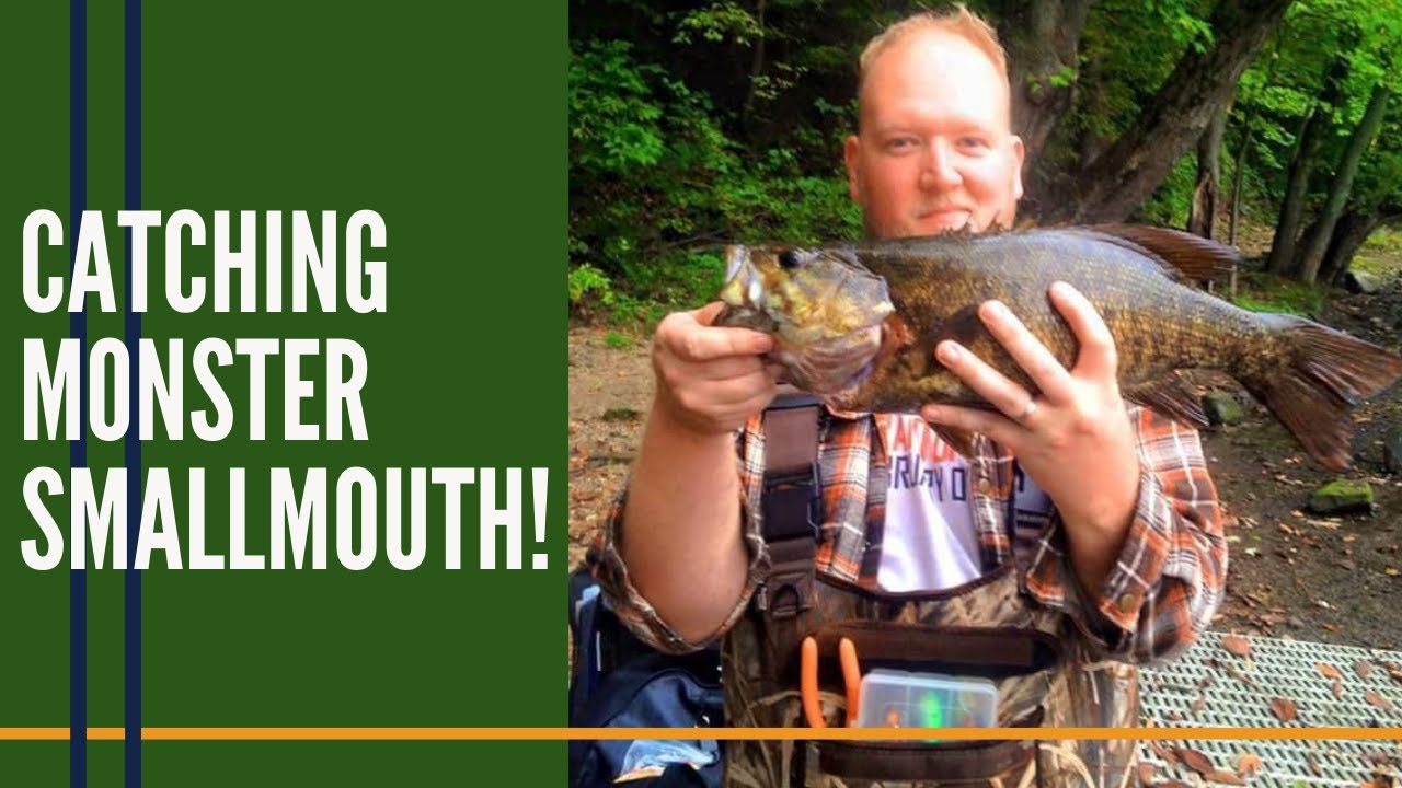How To Fish below A Dam // How To Catch Monster Smallmouth Bass - YouTube
