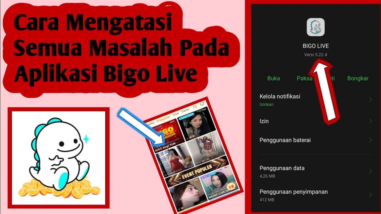 Cara Mengatasi Semua Masalah Pada Aplikasi Bigo Live | Cara Atasi Bigo ...