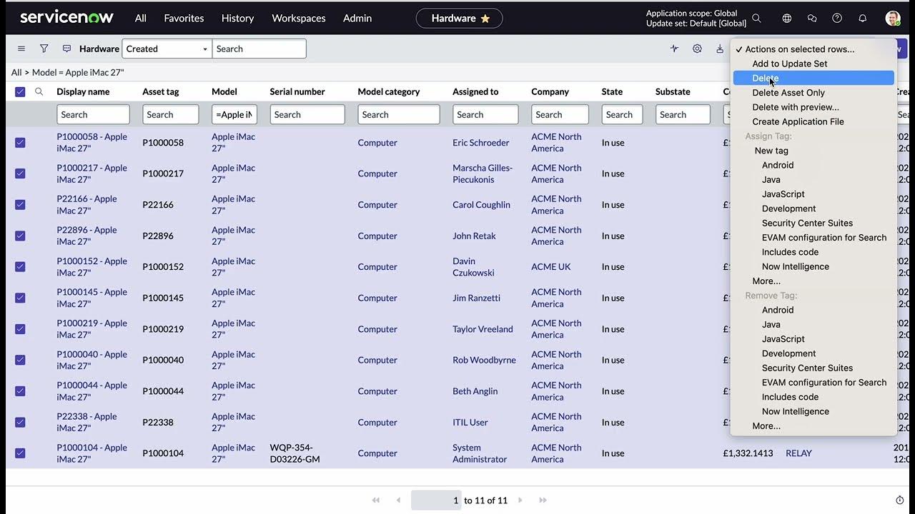 How To: Move Data Via Update Set in ServiceNow - YouTube