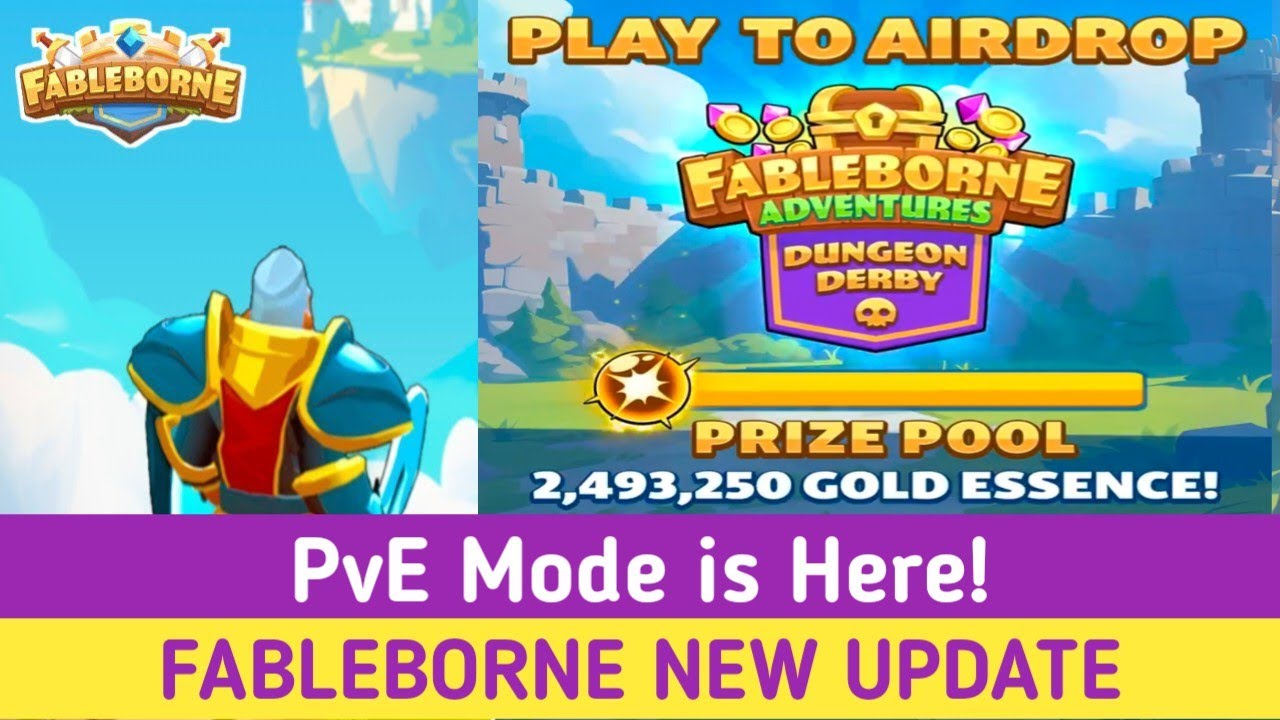 🔥 Fableborne Latest Update : PvE Mode | Play to Airdrop Mobile | Play ...