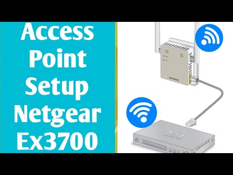 How to Setup Netgear Ex3700 Ac750 Extender As Access Point | Netgear ...