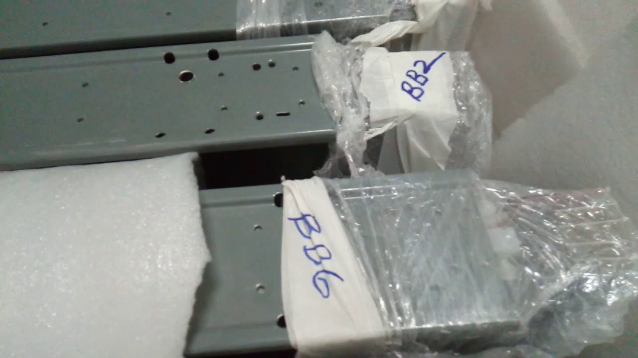 Preparation for the installation of Bus Bar Trunking (BTS) - YouTube