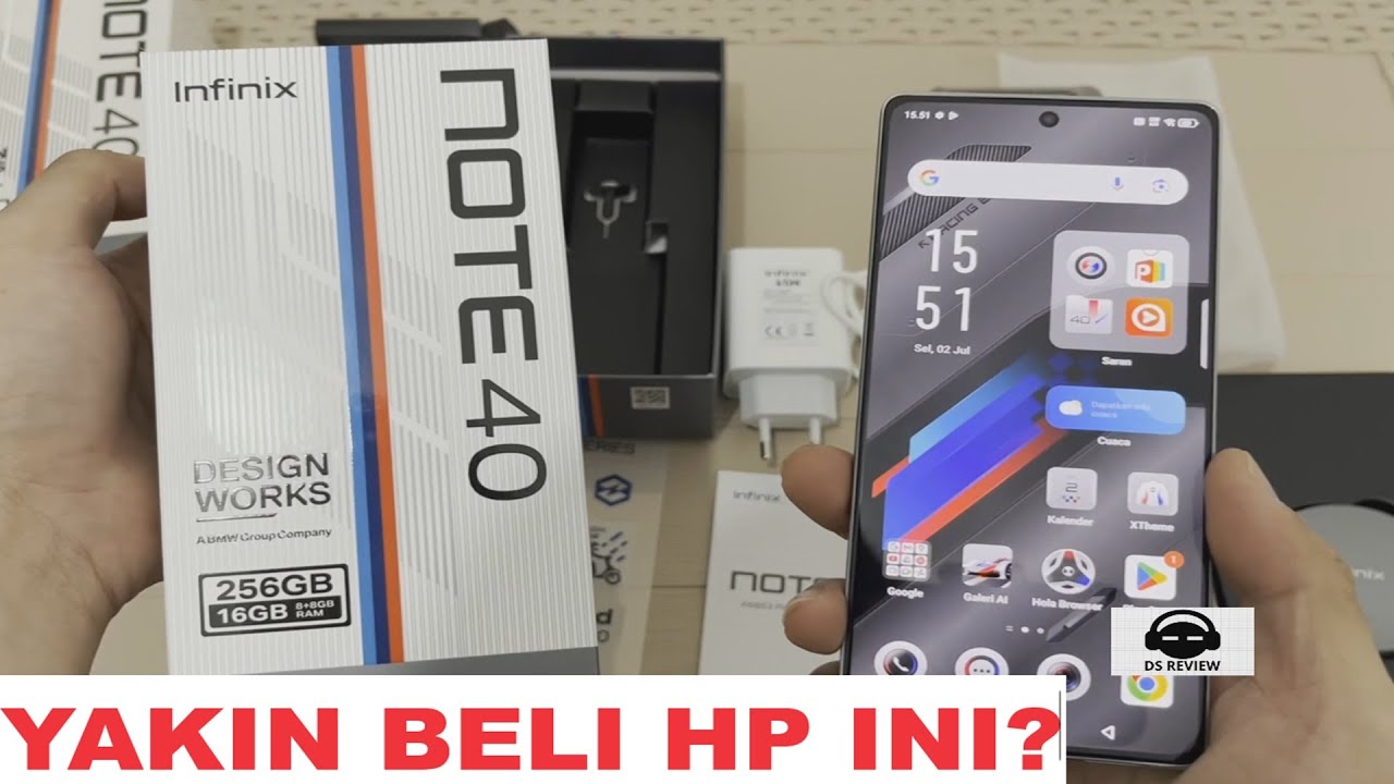 DS REVIEW Tergiur Membeli Infinix Note 40 Racing Edition Warna Grey ...