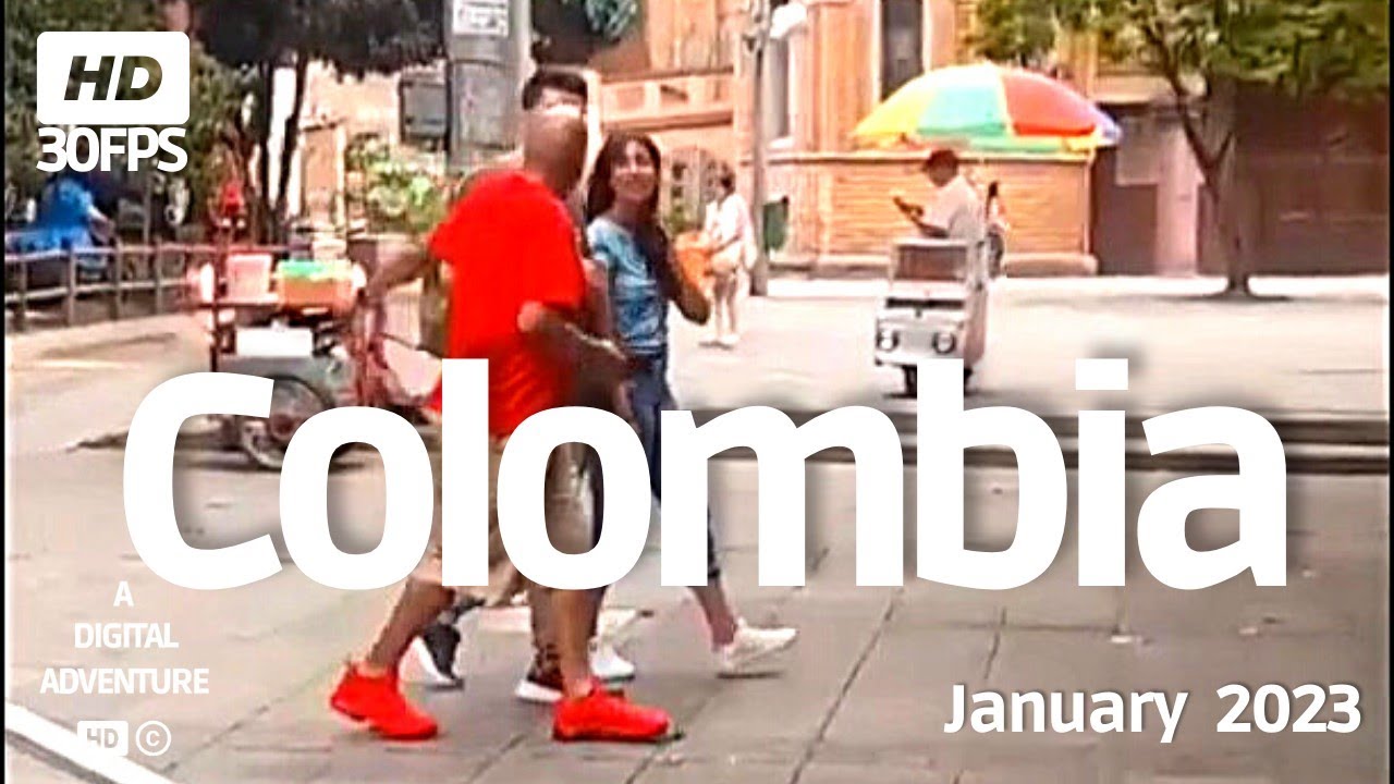 [HD] Medellin Colombia - Virtual Walking Tour January 2023 - YouTube