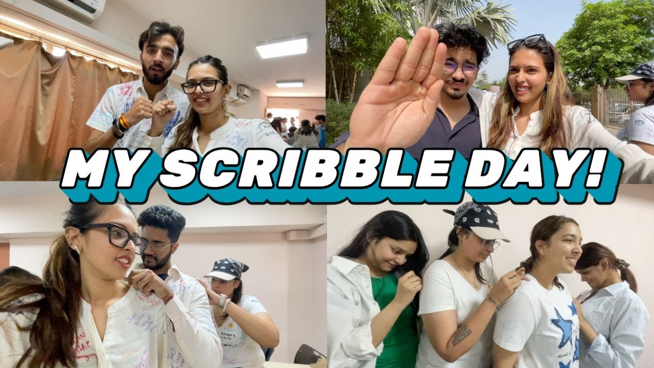 MY SCRIBBLE DAY AT COLLEGE| DME COLLEGE | IP UNIVERSITY | - YouTube
