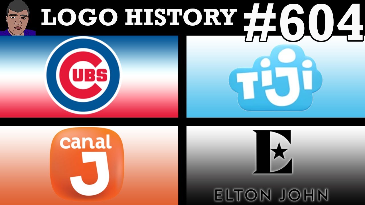 LOGO HISTORY #604 - Tiji, Canal J, Elton John & Chicago Cubs - YouTube