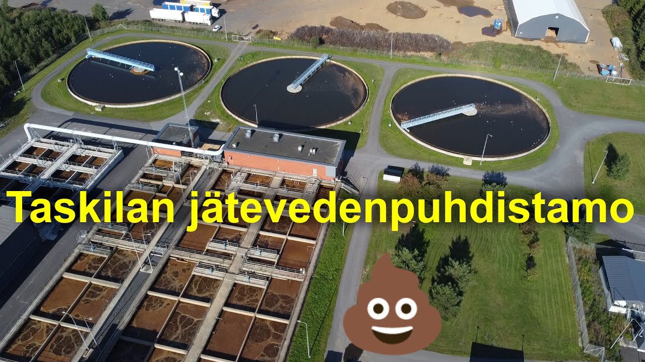 Taskilan jätevedenpuhdistamo - YouTube
