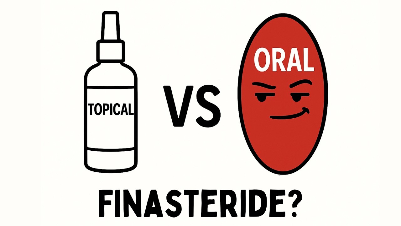 Topical VS Oral FINASTERIDE - Which is better?? - YouTube