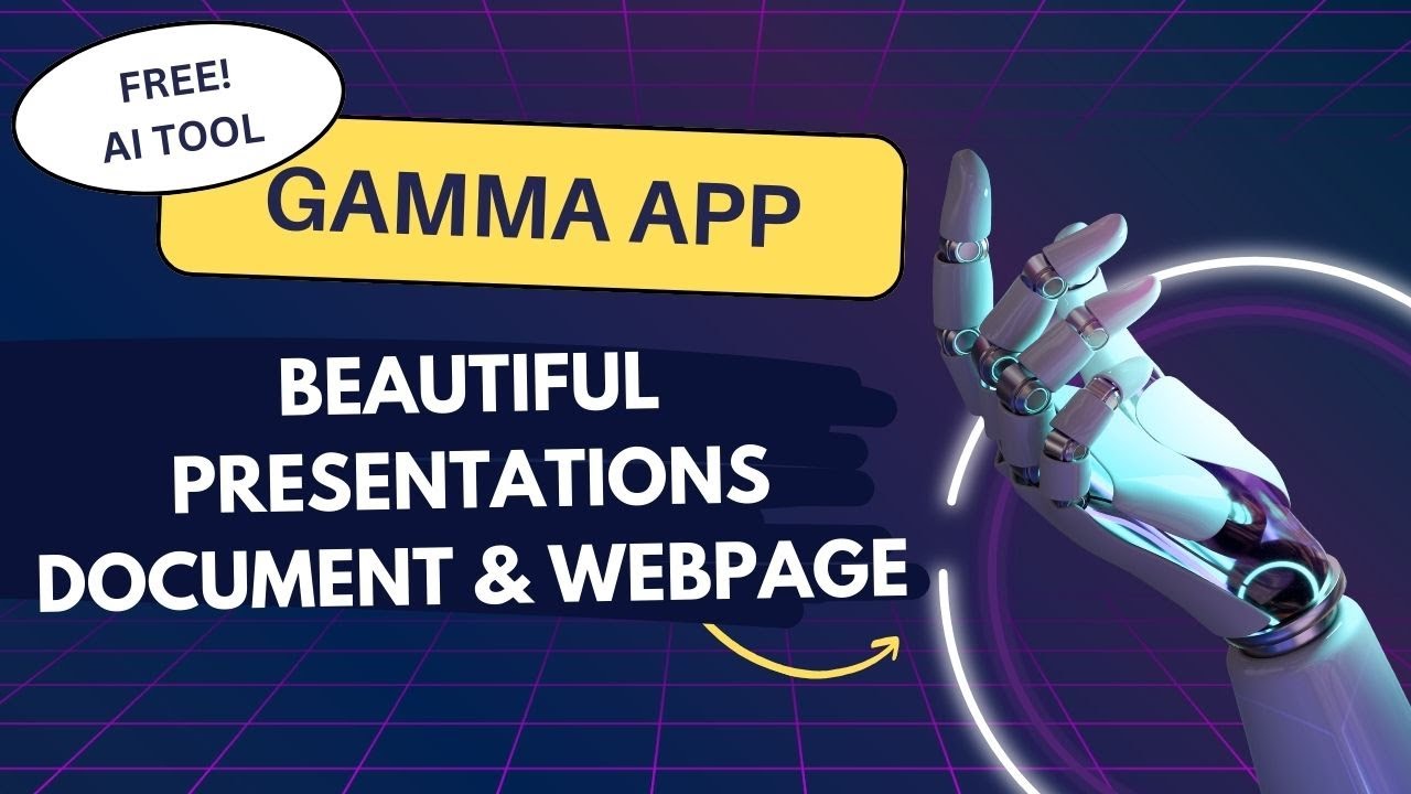 Make Beautiful Presentations & Webpage with AI! 🚀 | Gamma App Tutorial ...