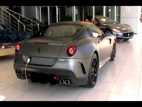 MATTE GREY Ferrari 599 GTO - YouTube