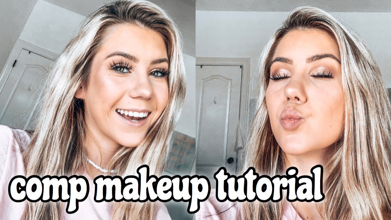 competition makeup tutorial - Makenna Robinson - YouTube