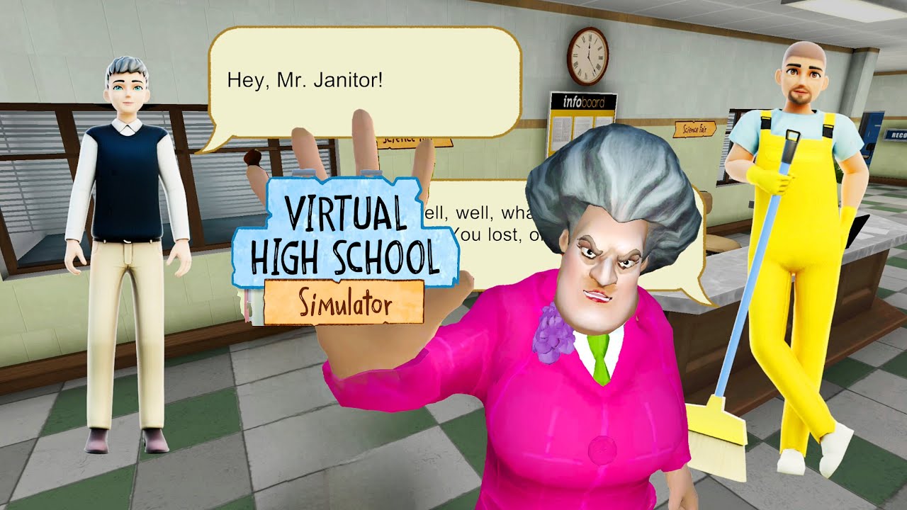 Virtual High School Simulator By Scary Teacher 3D Devs - YouTube