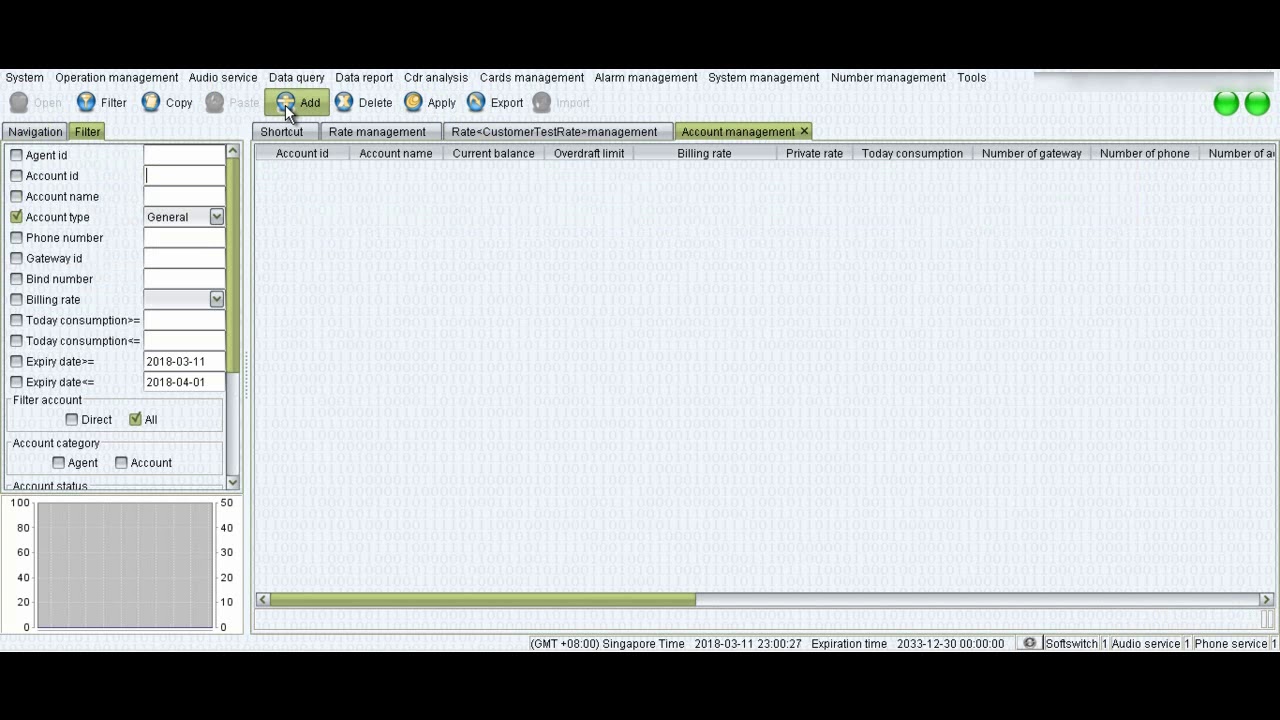 How to do basic Configuration in VOS3000 using desktop client - YouTube
