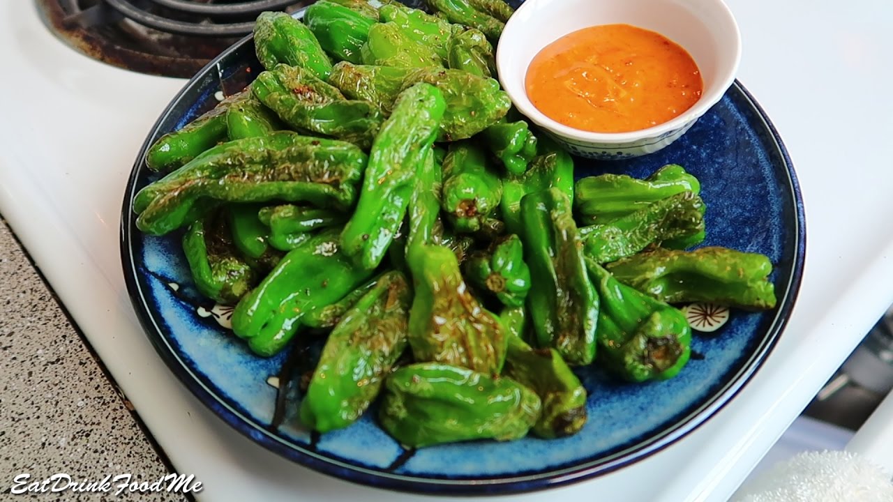 Shishito Peppers - Blistered or Pan Roasted - Easy Appetizer Recipe ...