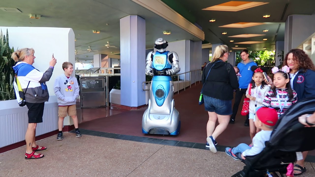 iCan Robot, Tomorrowland, Walt Disney World - YouTube