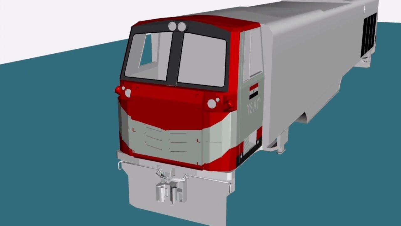 القاطرة الأمريكية جنرال إلكتريك ES30ACi | First Presentation for the ...