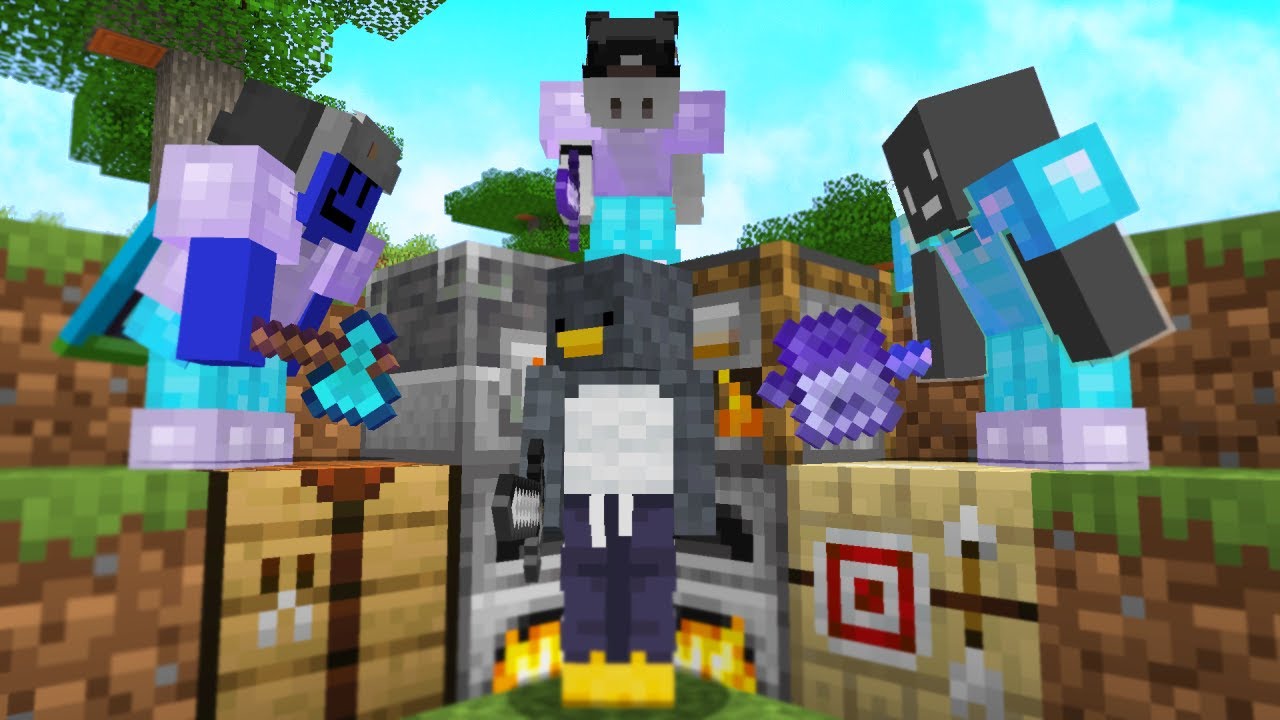 Minecraft Speedrunner VS 3 Hunters FINALE - YouTube