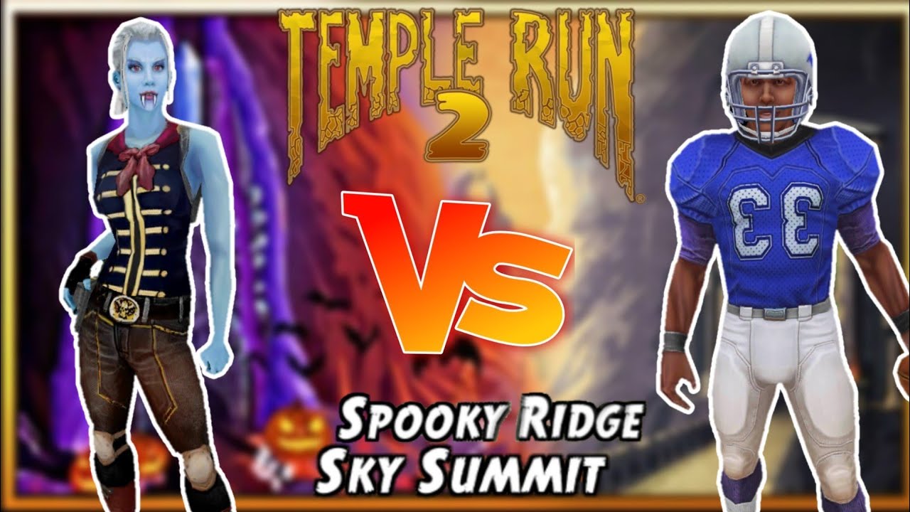 Scarlett Fox Bat VS Zack Wonder Spooky Ridge Temple Run 2 - YouTube