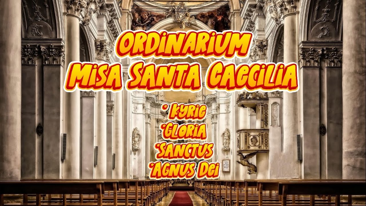 Ordinarium Misa Santa Caecilia (Alfin Leo Leza) + Teks Partitur - YouTube