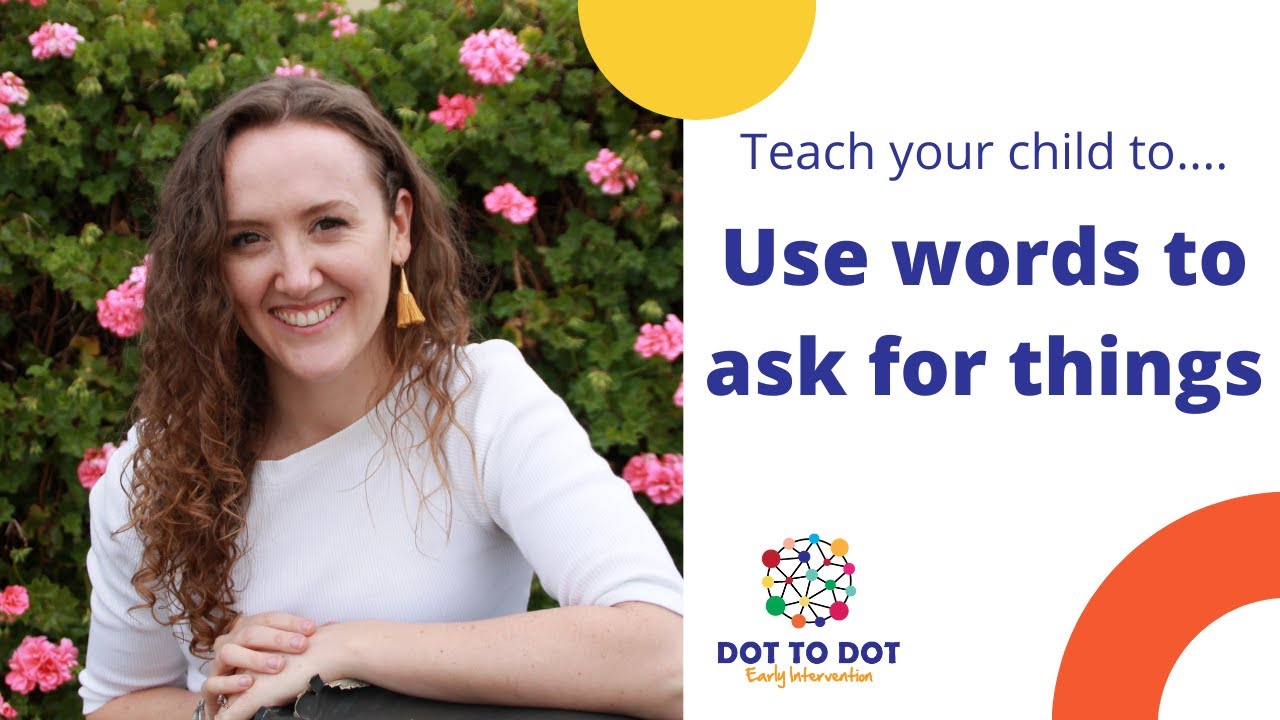 How to help your child make requests - ask for things - YouTube