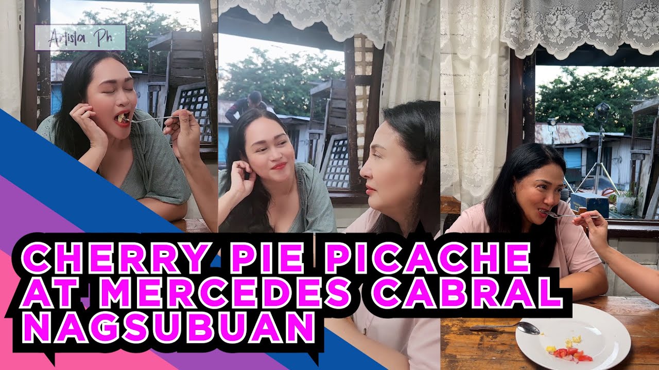 CHERRY PIE PICACHE AT MERCEDES CABRAL NAGSUBUAN - YouTube