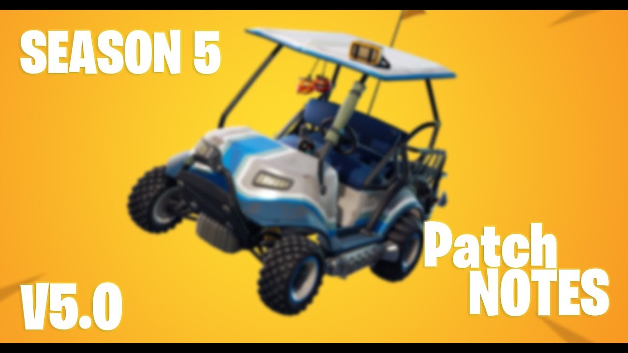 Season 5 Patch Notes - YouTube