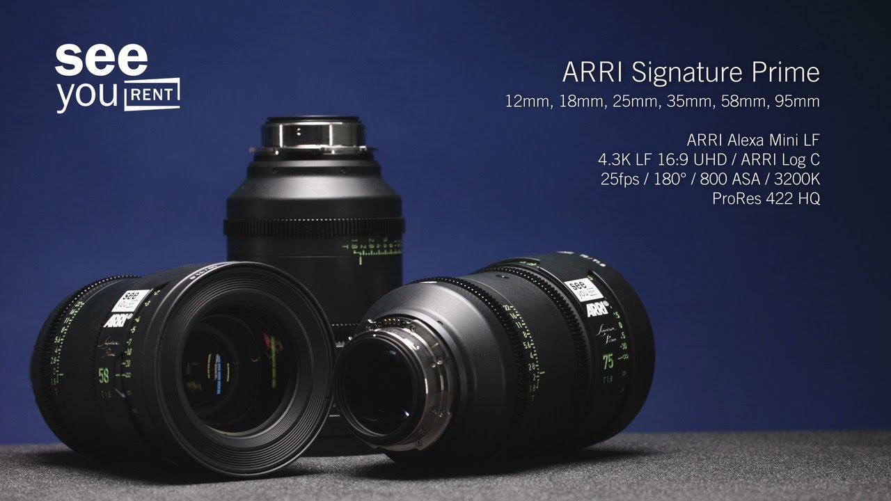 ARRI Signature Prime Lens Test 4K ARRI Alexa Mini LF #LensMap - YouTube