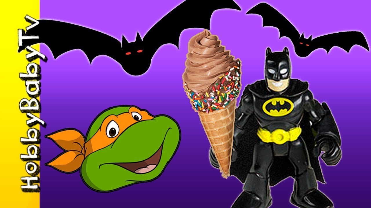 Batman Surprise Word Play-Doh Egg + Learn Letters TMNT Joke HobbyBabyTV ...
