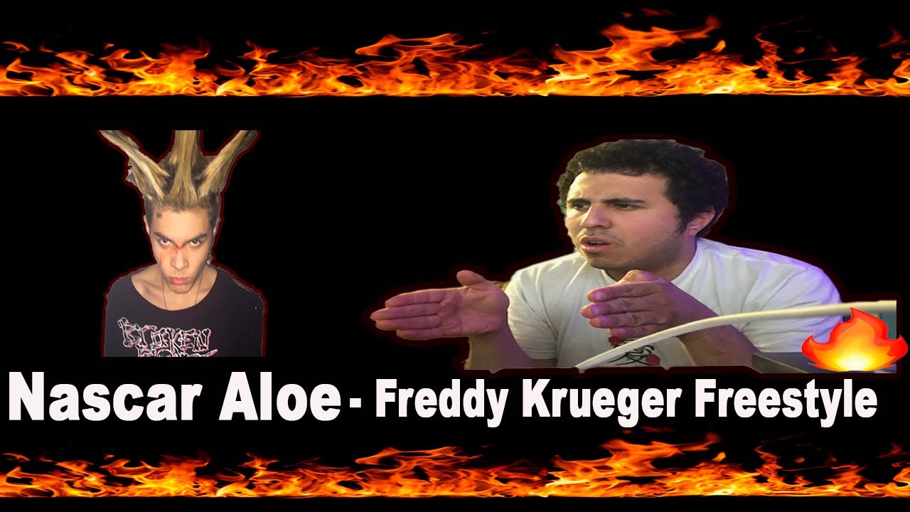 INSANE RAPPER! NASCAR ALOE FREDDY KRUEGER FREESTYLE (REACTION VIDEO ...