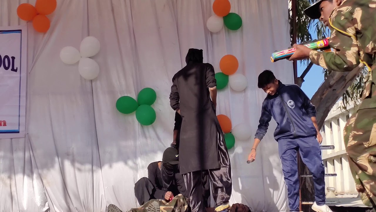 Svvs school Sillod 26/jan/2020 Army song - YouTube