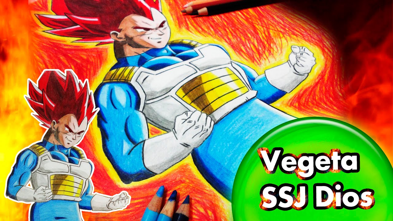 Vegeta Super Saiyajin Dios | Vegeta God Mode | Dragon Ball - YouTube