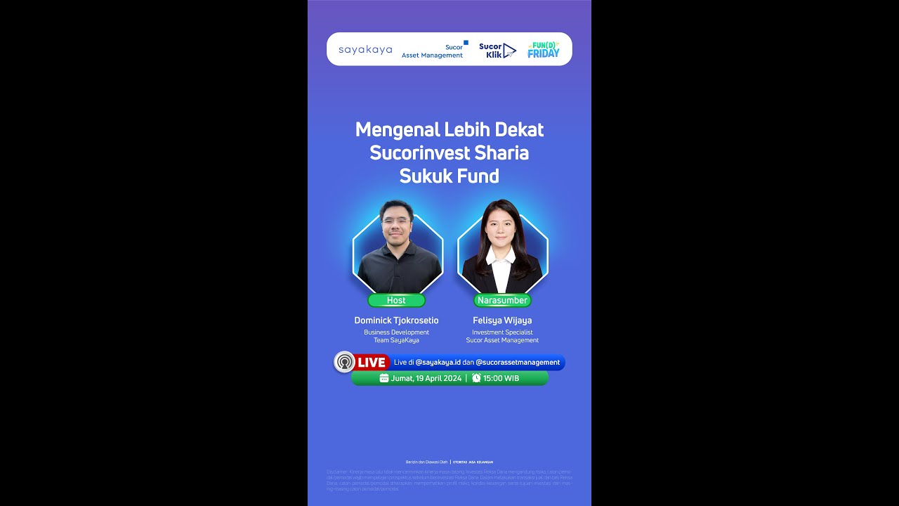 Mengenal Lebih Dekat Sucorinvest Sharia Sukuk Fund | Felisya Wijaya ...