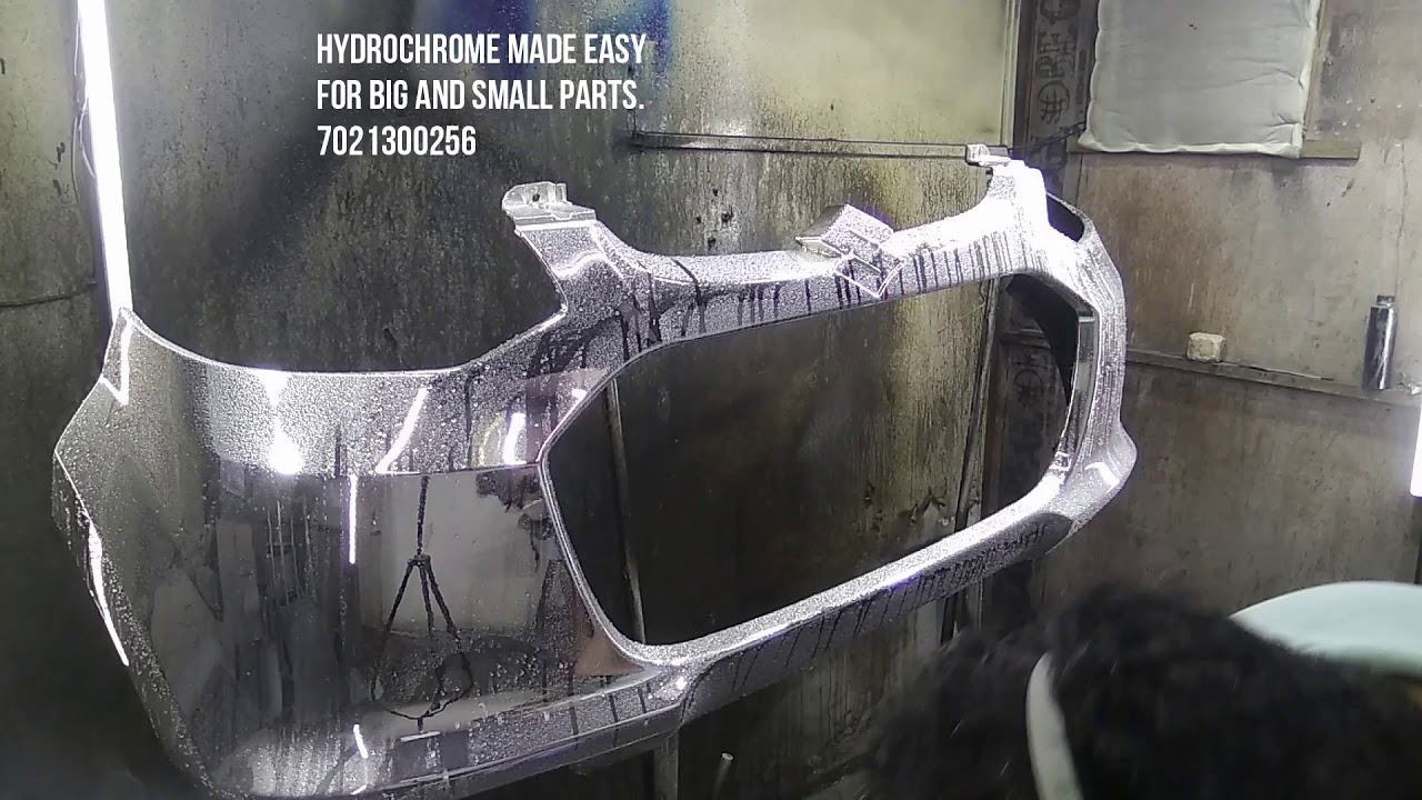 introducing the E gun for hydrochrome #silver #chrome #hydrochrome # ...