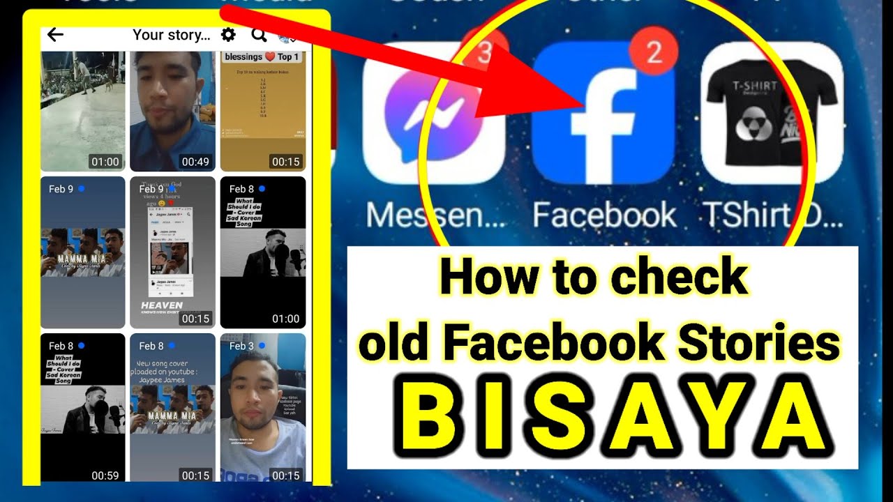 RETRIEVED facebook STORIES Tutorial - YouTube