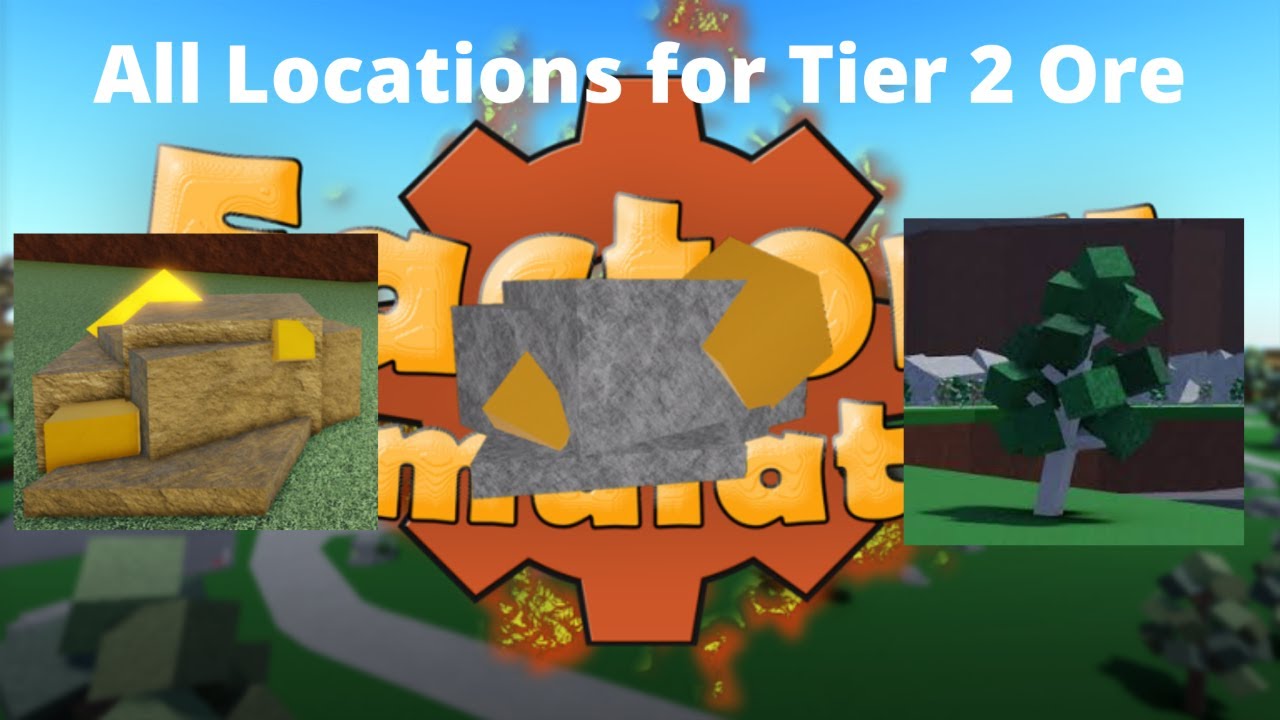 All Ore Locations for Tier 2 - Factory Simulator - YouTube