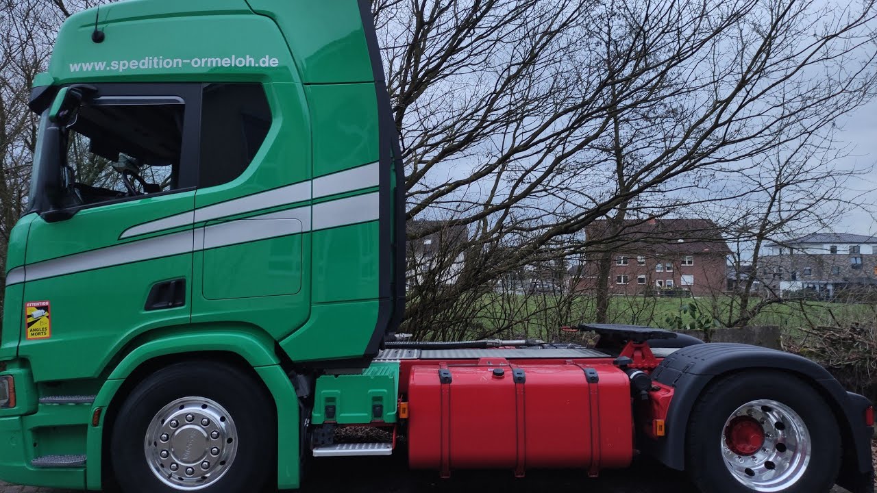 Обзор Scania R450 - YouTube