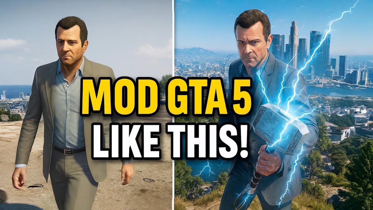 How to Install Mods in GTA 5 & Make It Look Ultra Realistic! 🔥 ...
