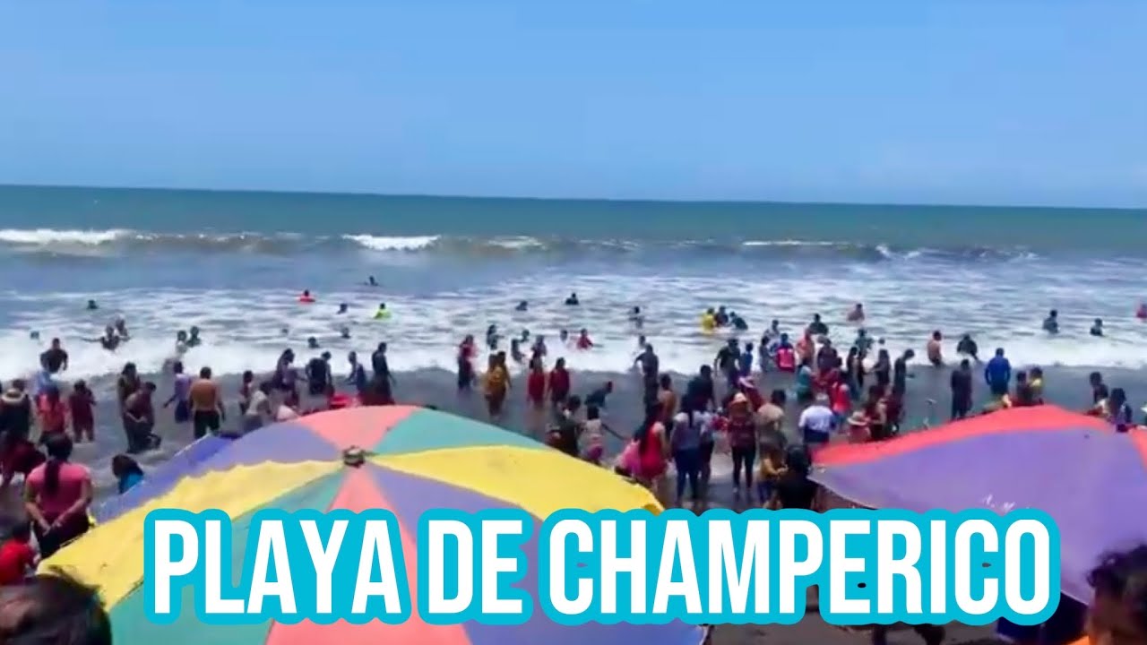 Playa De Champerico En Sábado De Gloria - YouTube