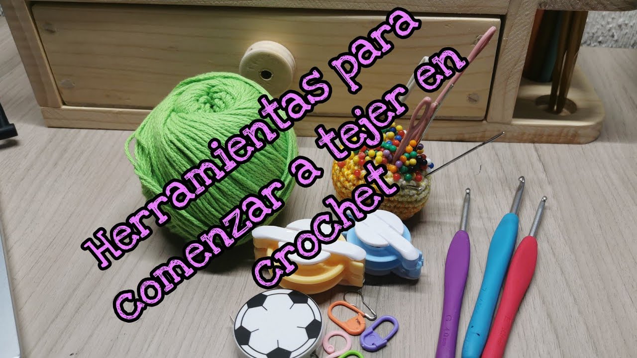 Herramientas para comenzar a tejer en crochet / Crochet Adriana - YouTube
